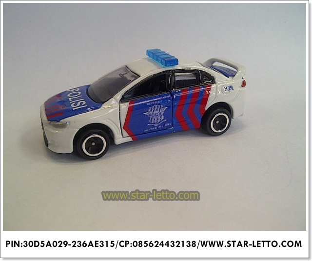 TiGi-Toys: Mitsubishi Lancer Evolution X – Indonesian Police Kustom