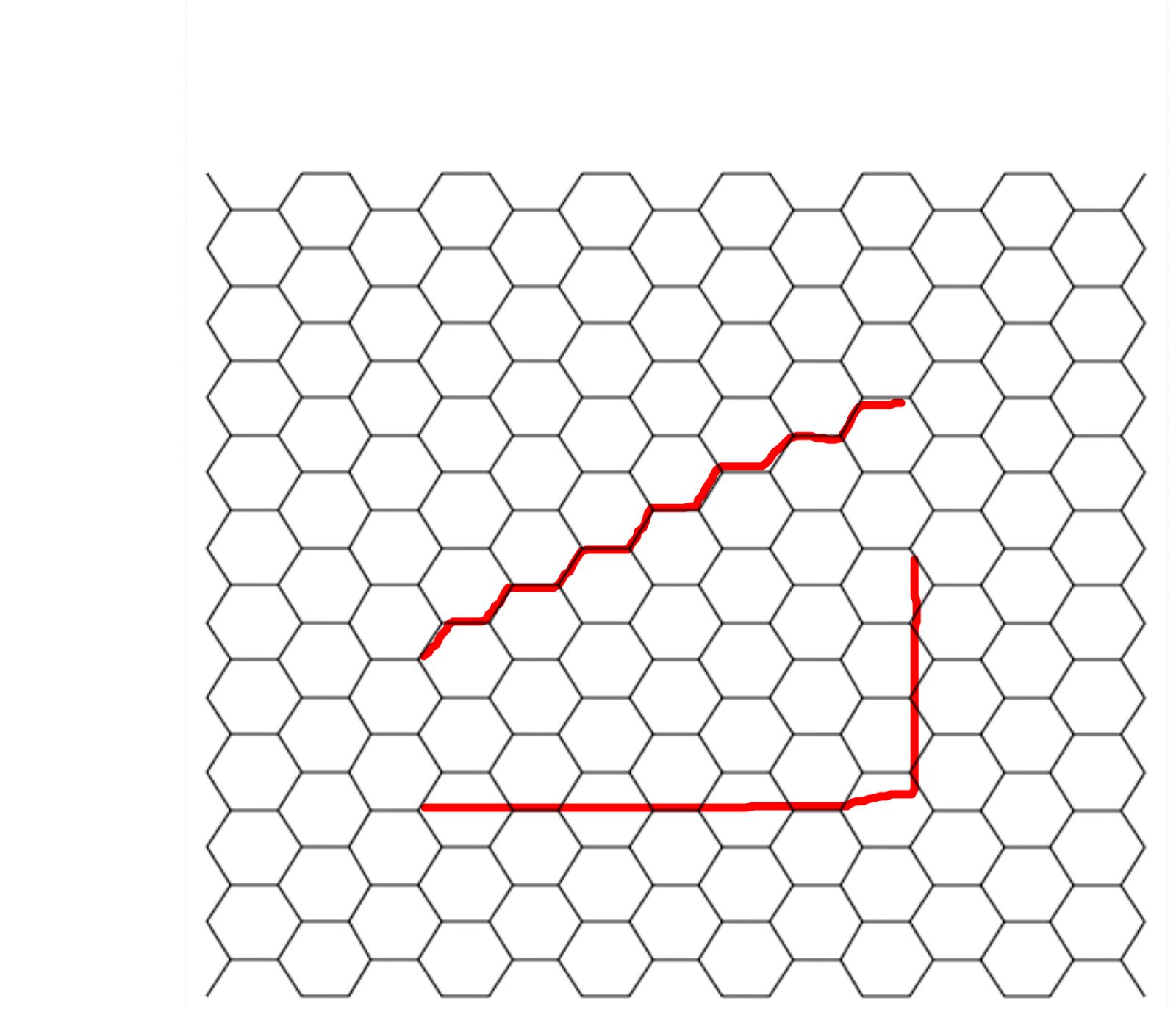 The Art of Logic: Hexagonal-grid city life