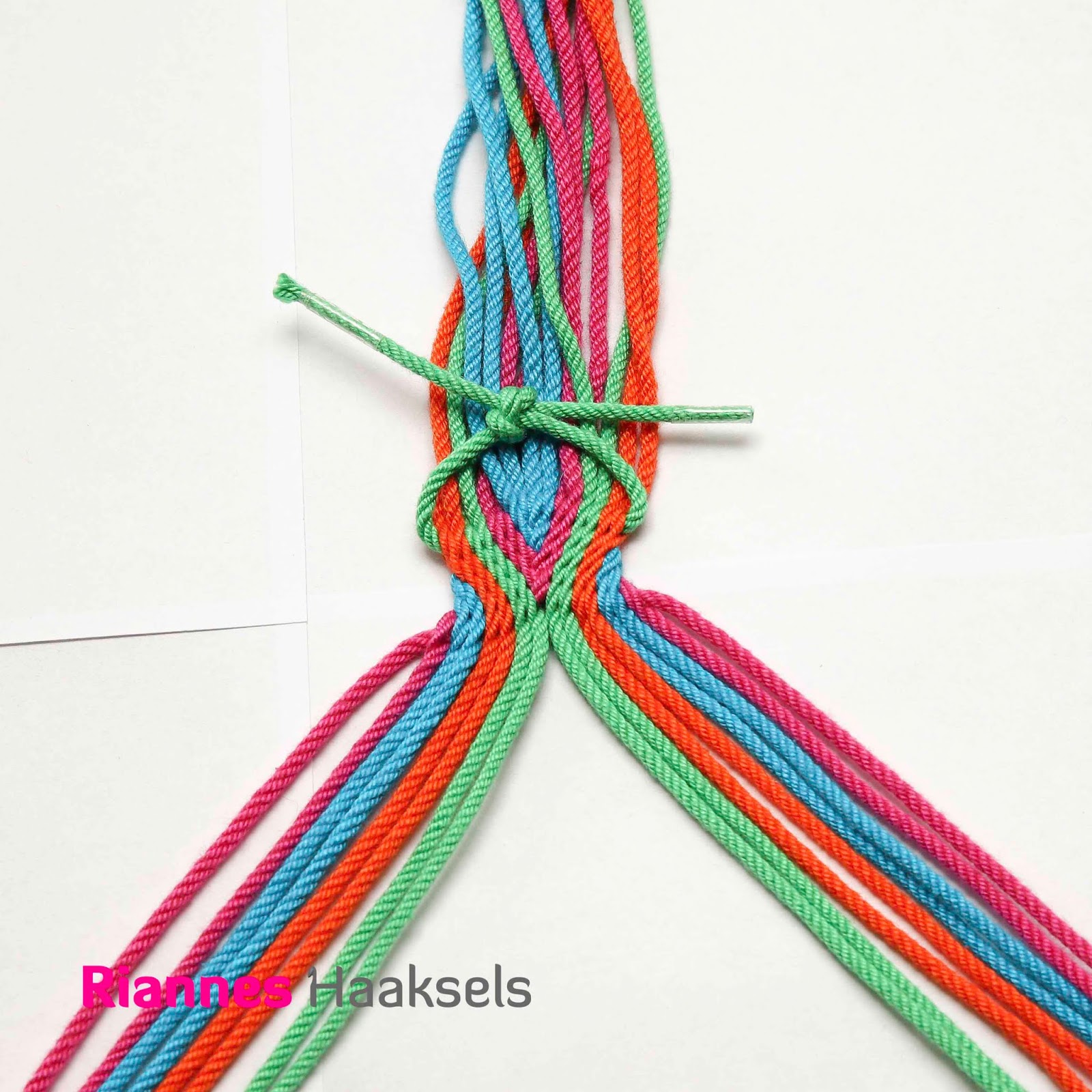 RiannesHaaksels: Tutorial Ply split braiding met de Gripfid