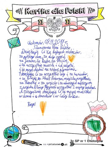 Migawki z życia klasy: Listy do Polski