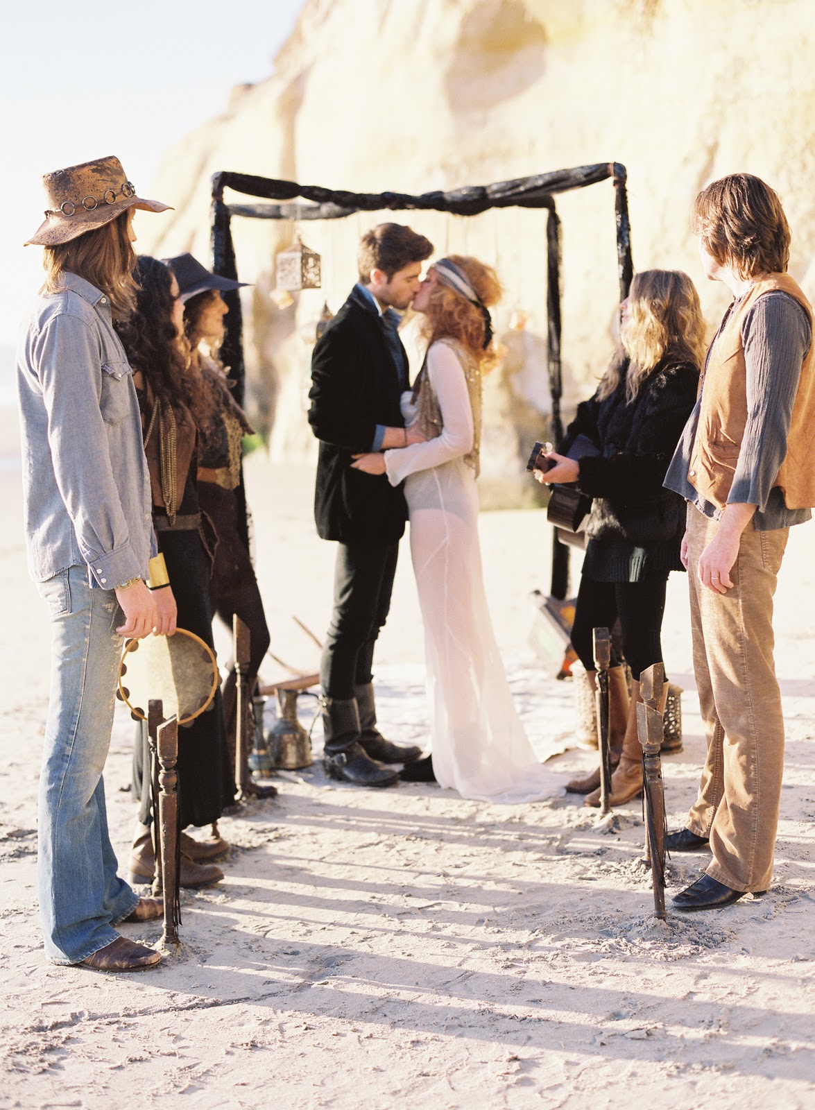plain jane styling: boho wedding perfection