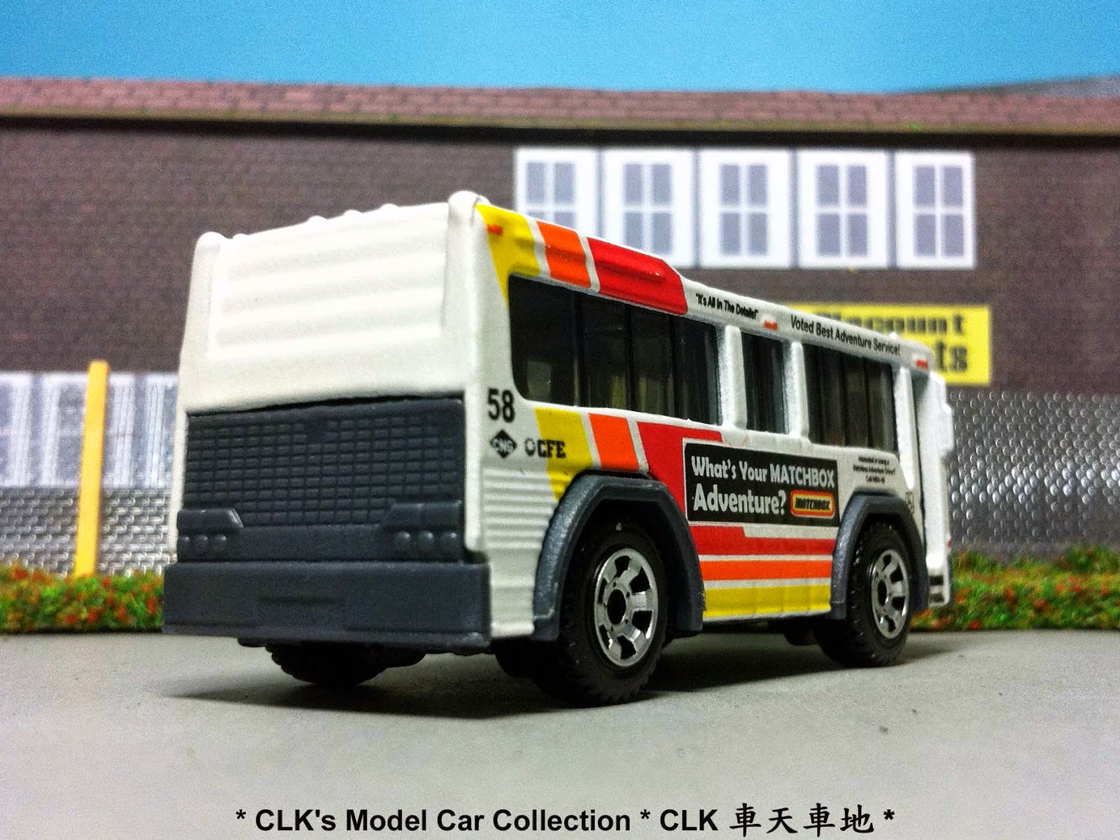 CLK's Model Car World * 車天車地 CLK: MATCHBOX (CITY ACTION 10/15) - CITY BUS