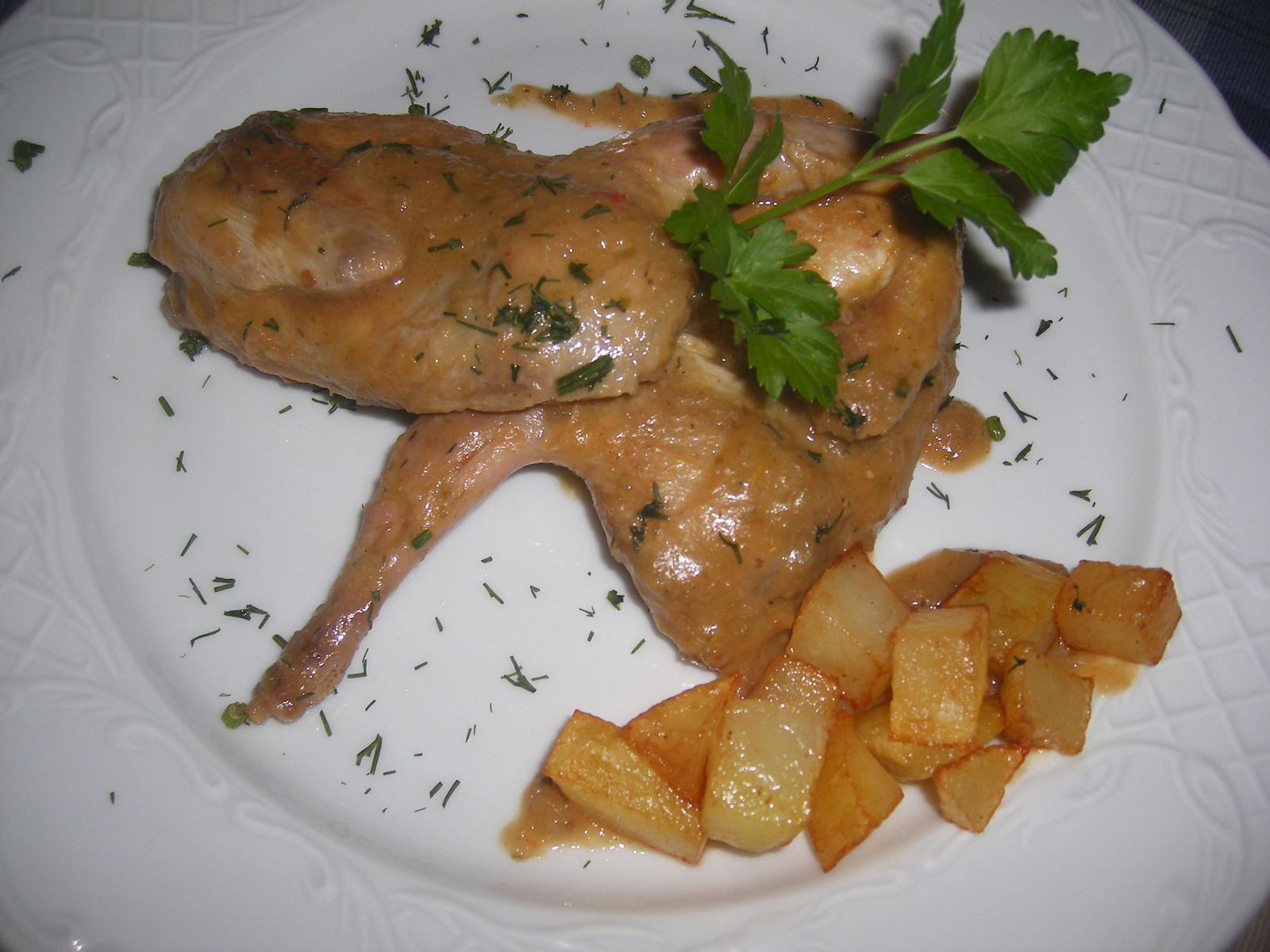 COCINA VASCA ARROXAG: CODORNICES AL ESTILO VASCO