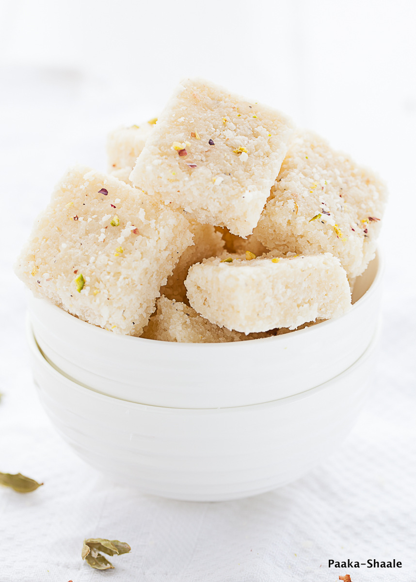 Paaka-Shaale: Kobbari Mithai aka Coconut Fudge