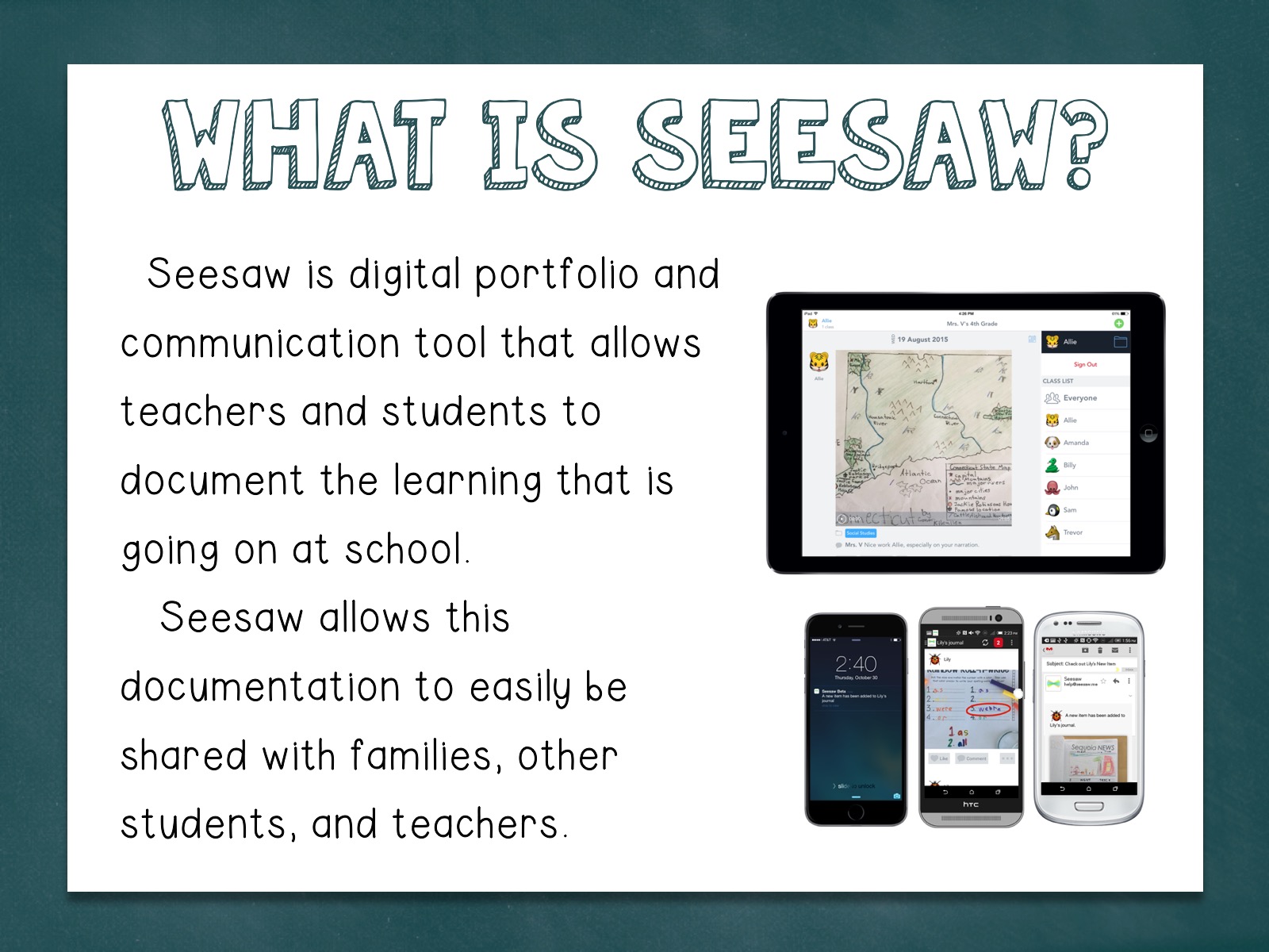 School Is a Happy Place: Seesaw 101: Getting Started