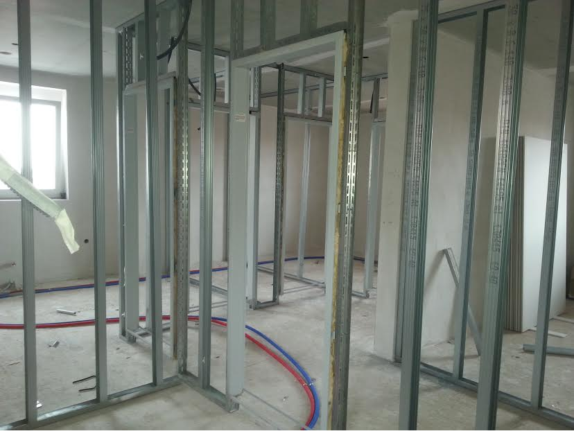 HEIMWERKER: Wohnung`s Wände aus Rigips - Gipskartonständerwand Aufbau