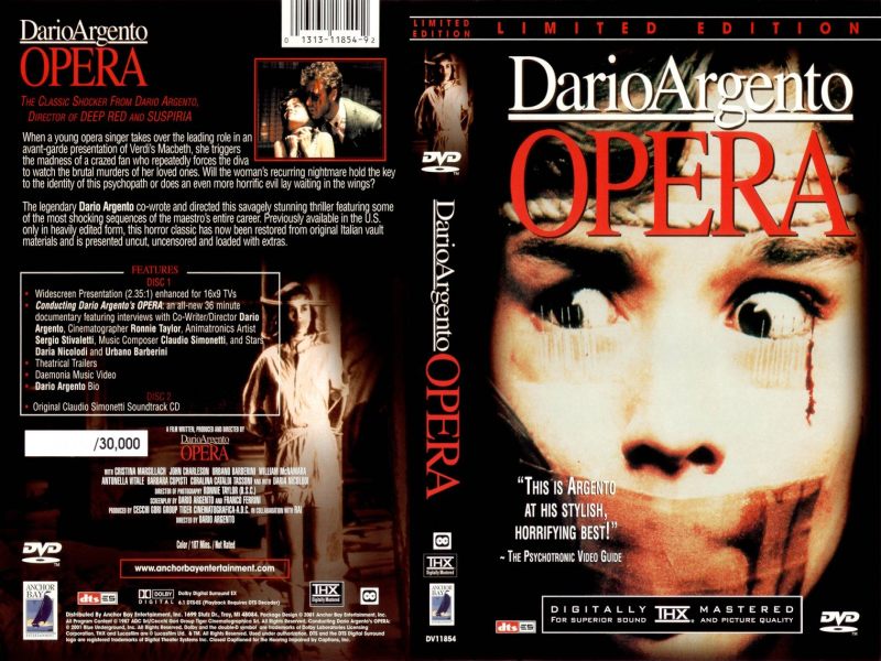 MAX DVD FILMES: OPERA (1987)