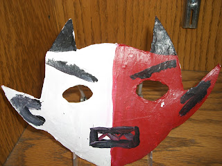 Art on your Sleeve: a PYP art blog: Who We Are: 5th grade metaphor masks