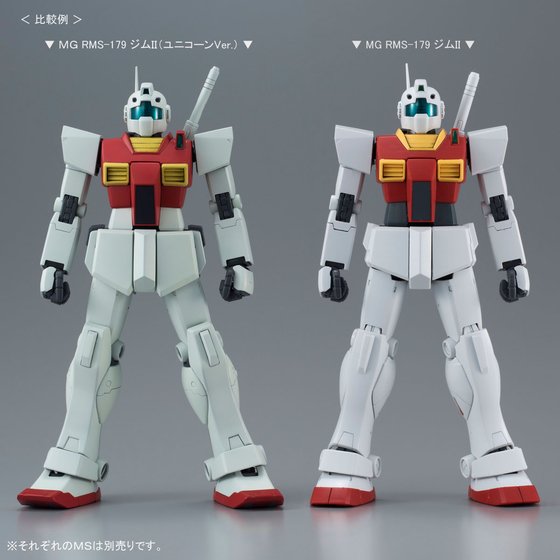 P-Bandai: MG 1/100 RMS-179 GM II [Unicorn Ver.] - Release Info