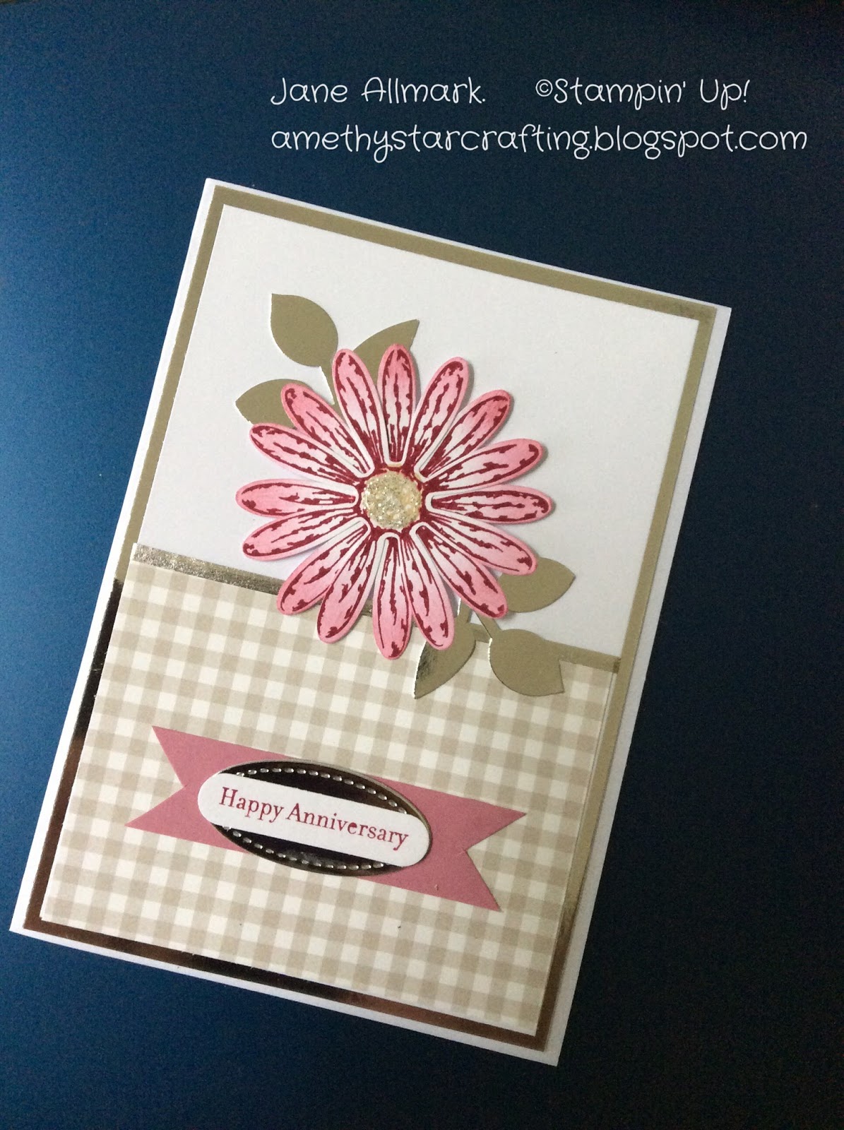 Crafting With Jane: Stampin Up Daisy Delight and Leaf Punch