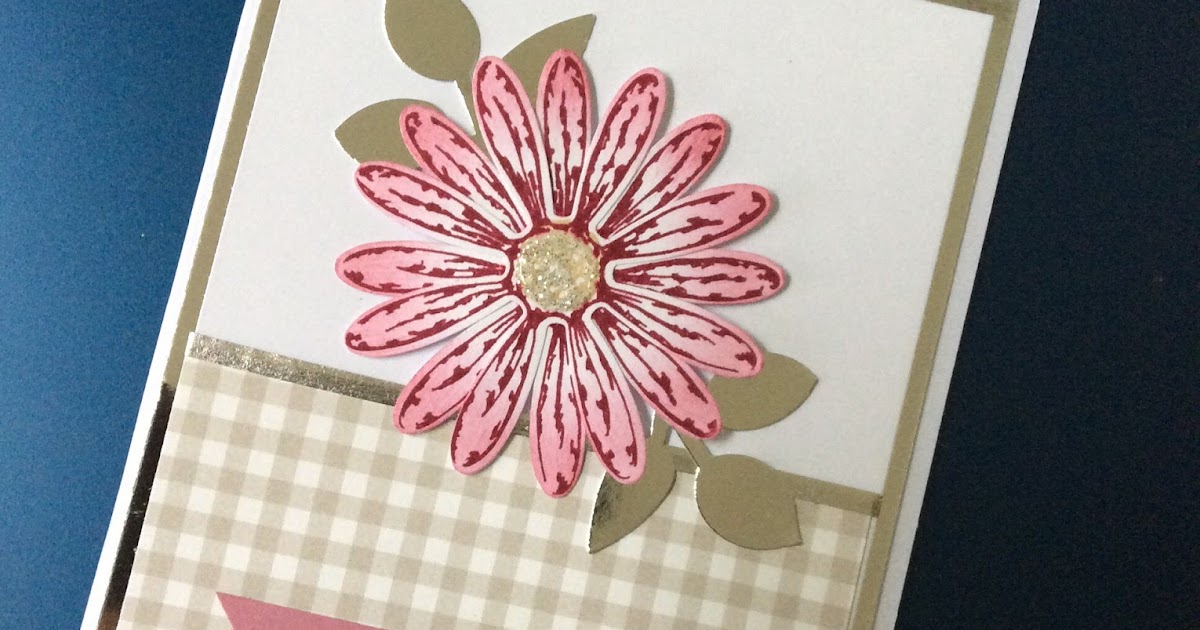 Crafting With Jane: Stampin Up Daisy Delight and Leaf Punch