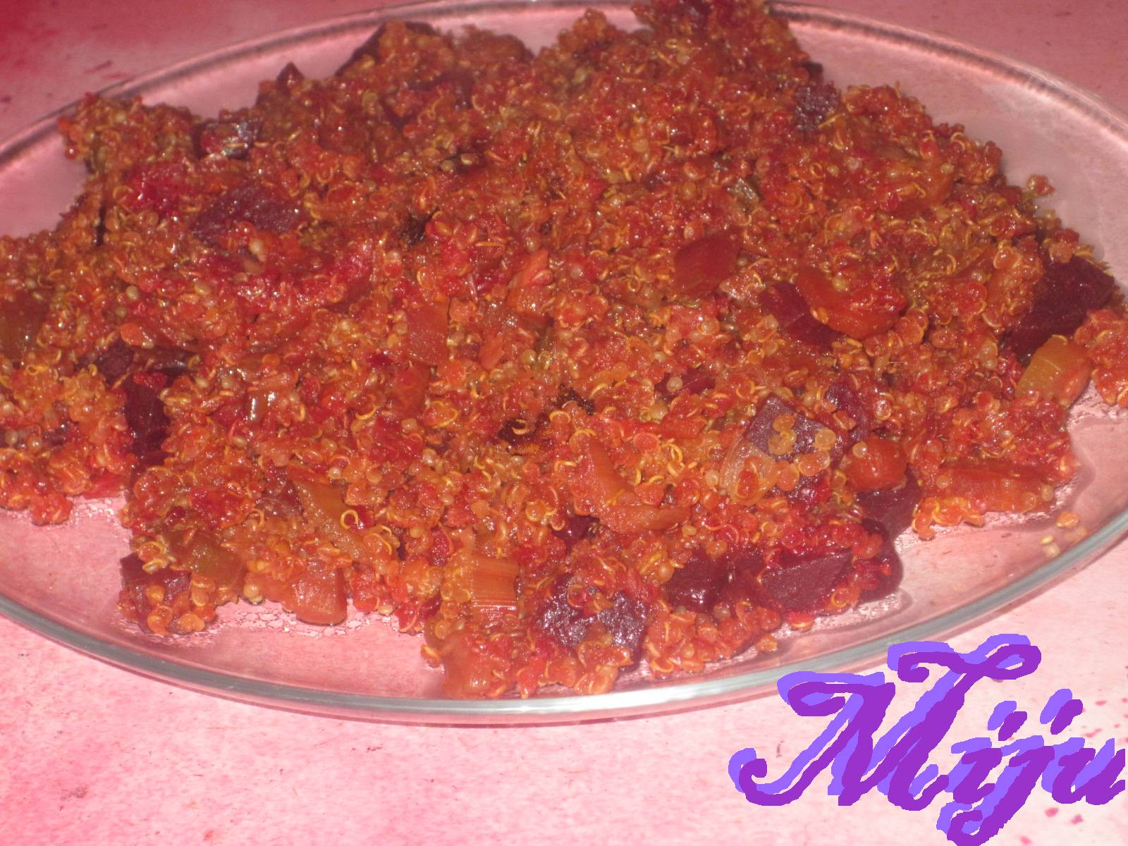 EL BOCADO DE LA HUERTA: QUINOA MORADA