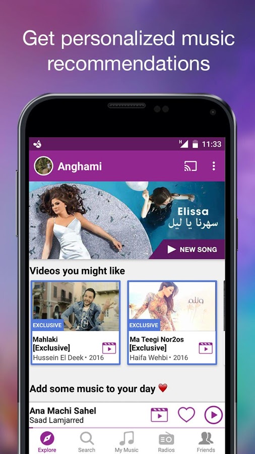Anghami - Free Unlimited Music Beta v2.3.7 [Plus Mod] - Mundo Android MX