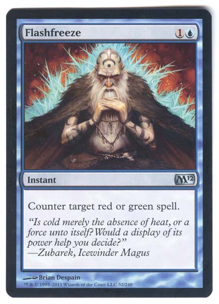 Magic the Gathering Adventures: M12 Blue non-creatures 1 of 2