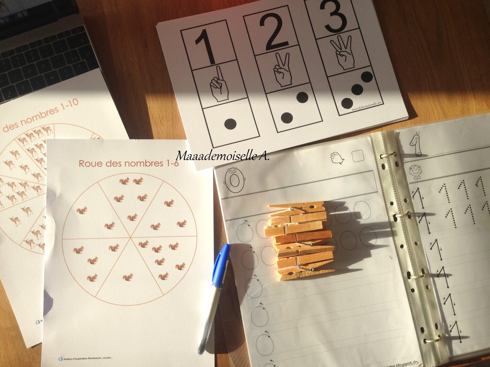 Maaademoiselle A.: || Activités de reconnaissance des chiffres et des ...