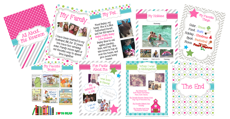 Kearson's Classroom: All About Me...