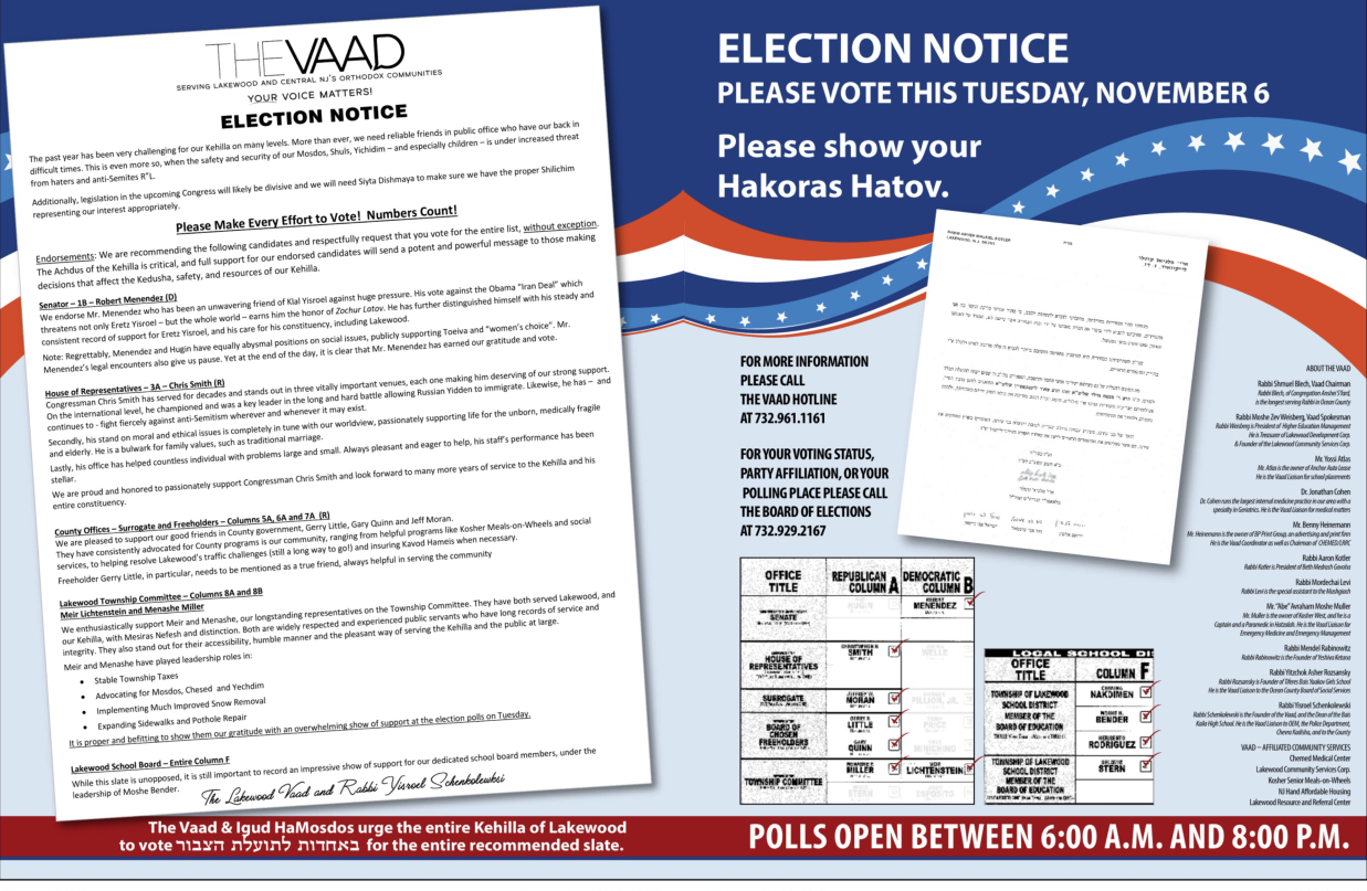 Hefkervelt : Difference in Election Notice from Last Year