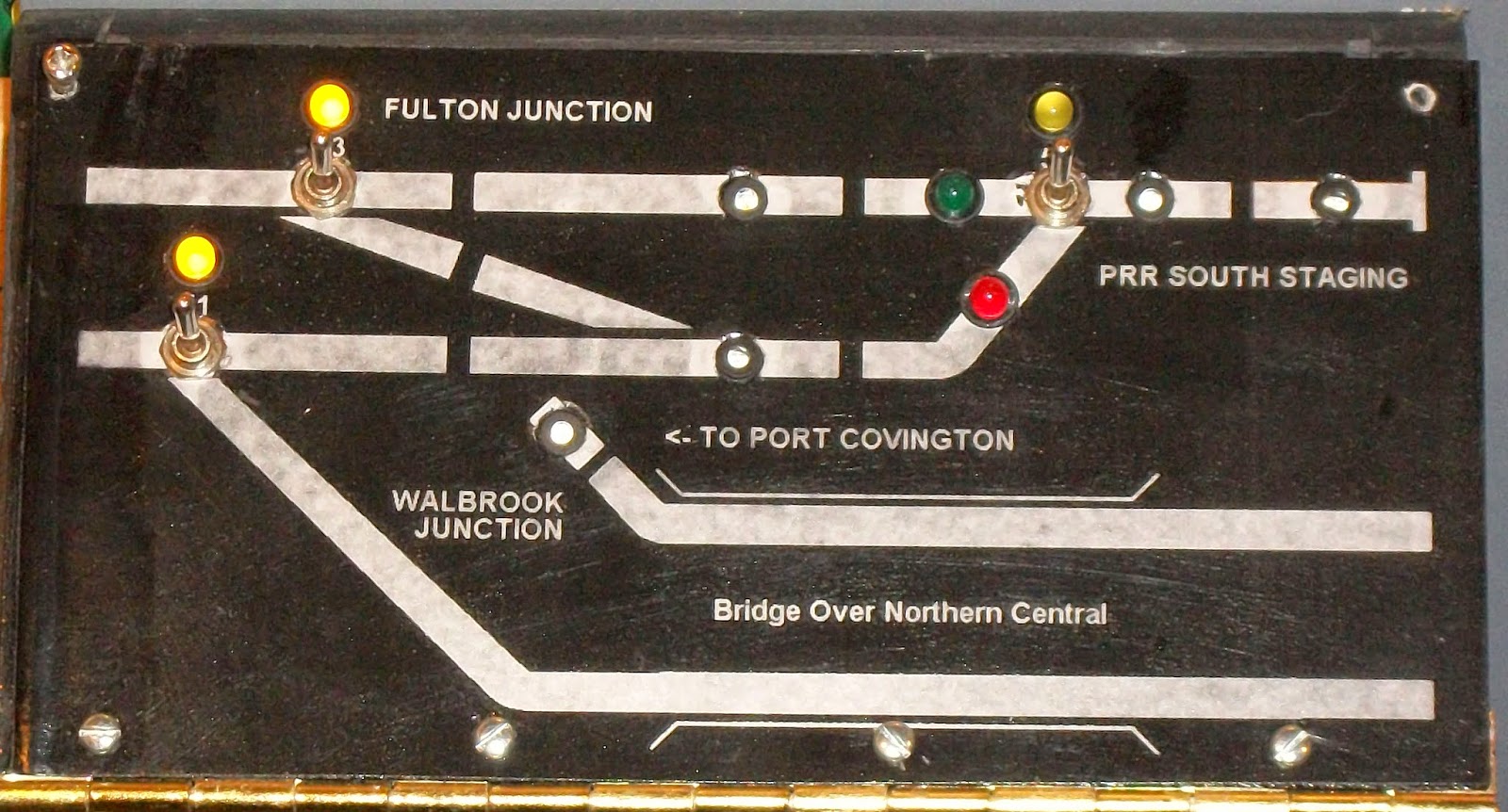 Jay's O Scale Layout: More Local Control Panels Completed and Installed