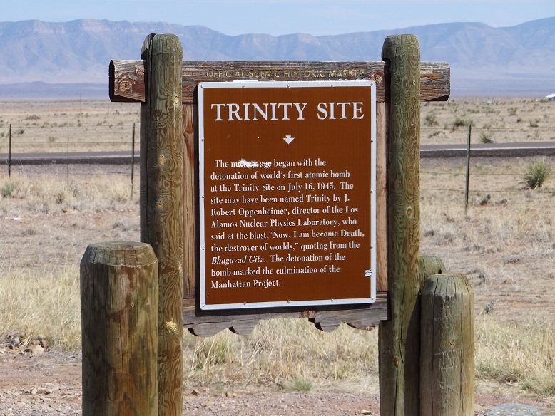 THE END: A Blast from the Past - Trinity Site - 1st nuclear explosion