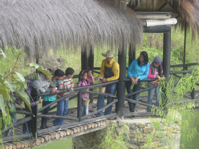 SALVADORES DEL AMBIENTE: VISITA GRADO ONCE PARQUE GUATICA, TIBASOSA BOYACA.