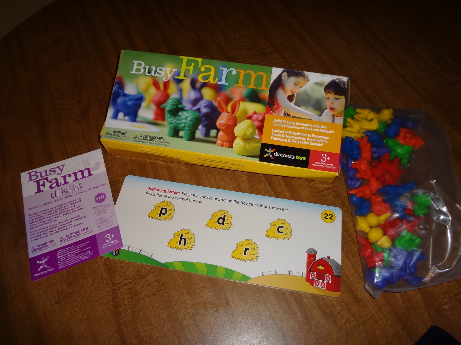 Busy Farm: Meg's Discovery Toys Review - Mommy's Block Party