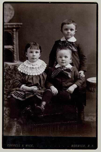 Cabinet Card Photographers: Alston E. Hotchkiss