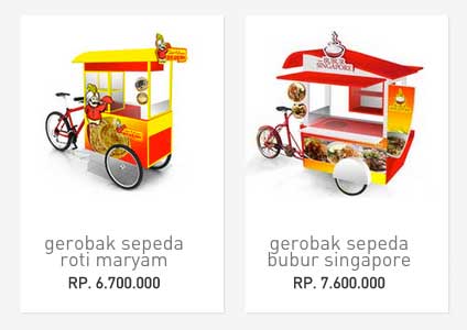 sepeda - jasa gerobak bandung | desain dan pembuatan gerobak usaha