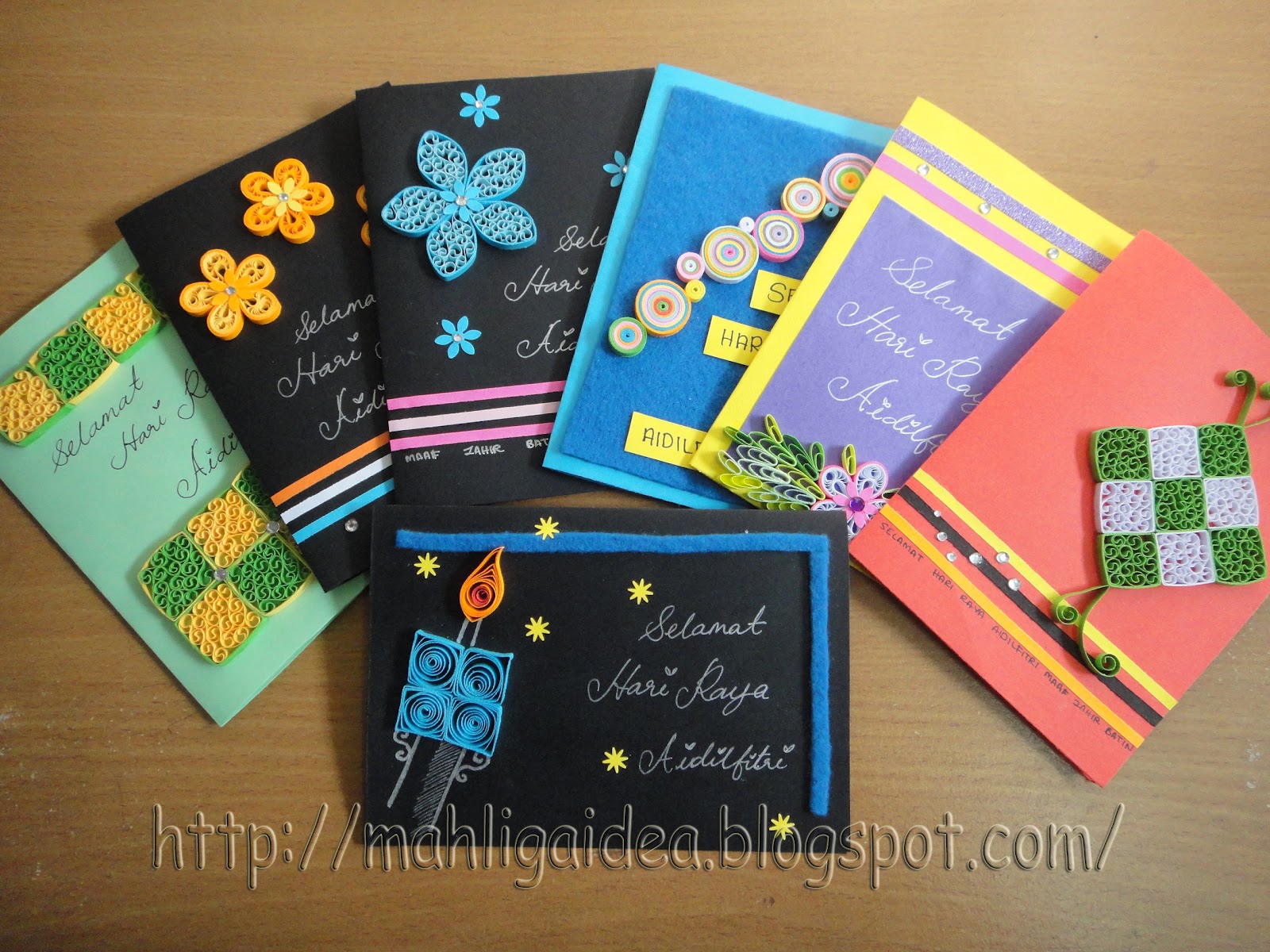 My Art and Craft: Next Hari Raya Card