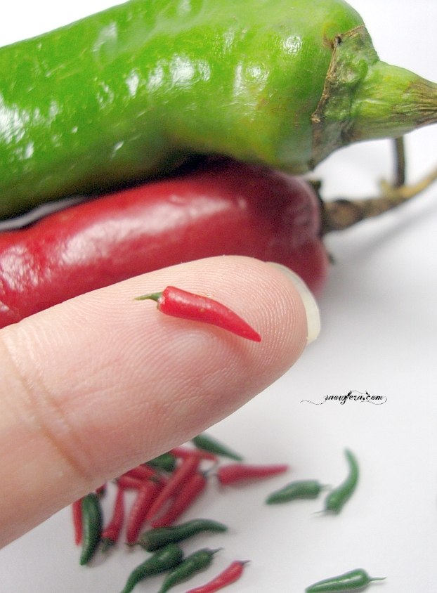 Snowfern Clover - miniature foods 1:12, 1:24 & 1:48 dollhouse scale: RCHP