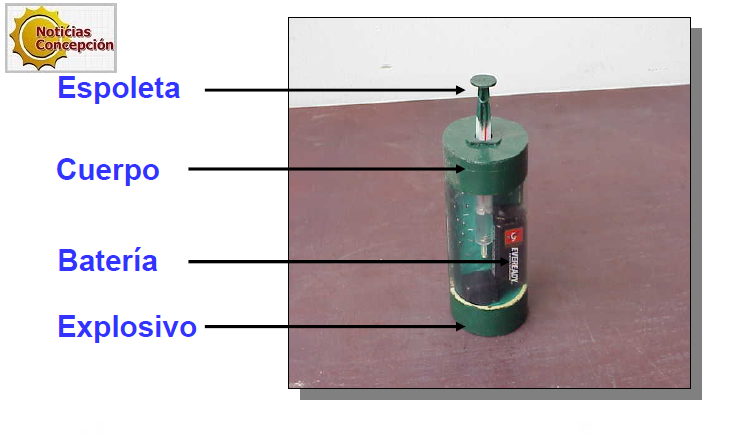 MIEMBROS DEL EPP UTILIZARON “MINA QUIEBRA PATAS” | DesdeConcepcion.com