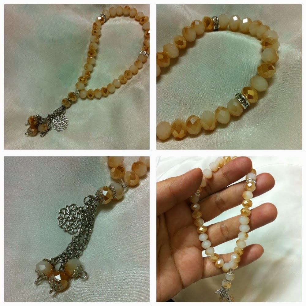 Meghelit By Aida: Mini Tasbih 33 (Crystal)