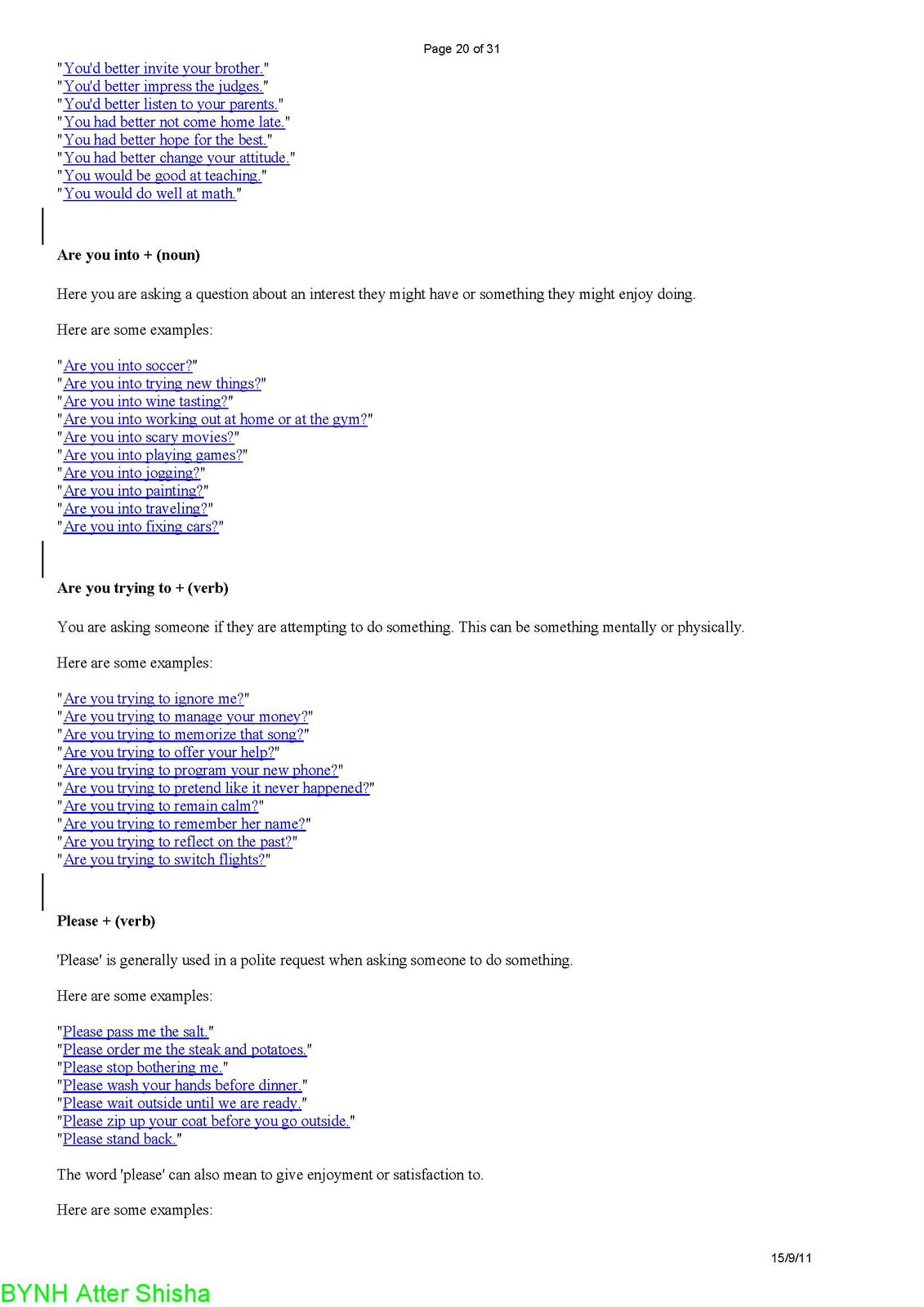 ATTER SHISHA - عطر شیشہ.MANSEHRA : English Speaking Basics