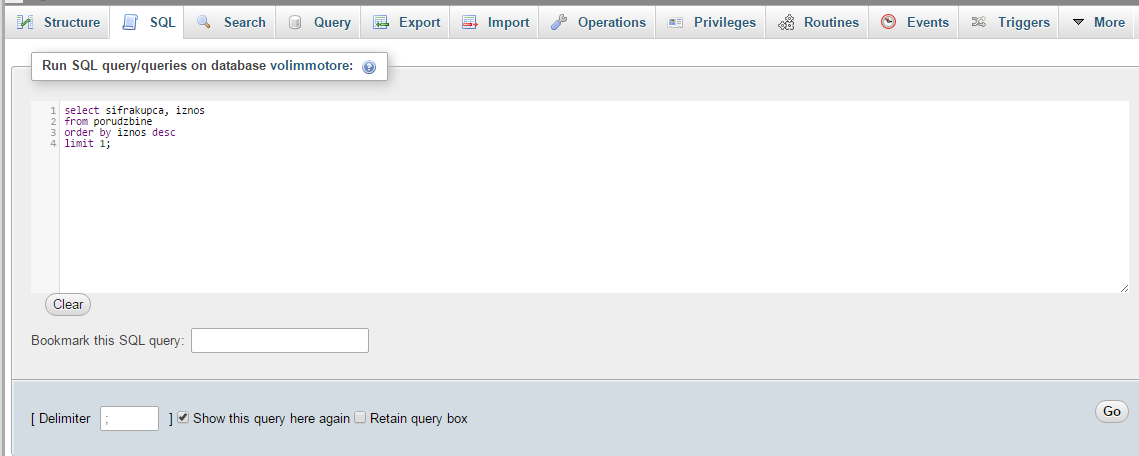 Skola Tutorijala - School of Tutorials: Osnovni podupiti (Basic subqueries)
