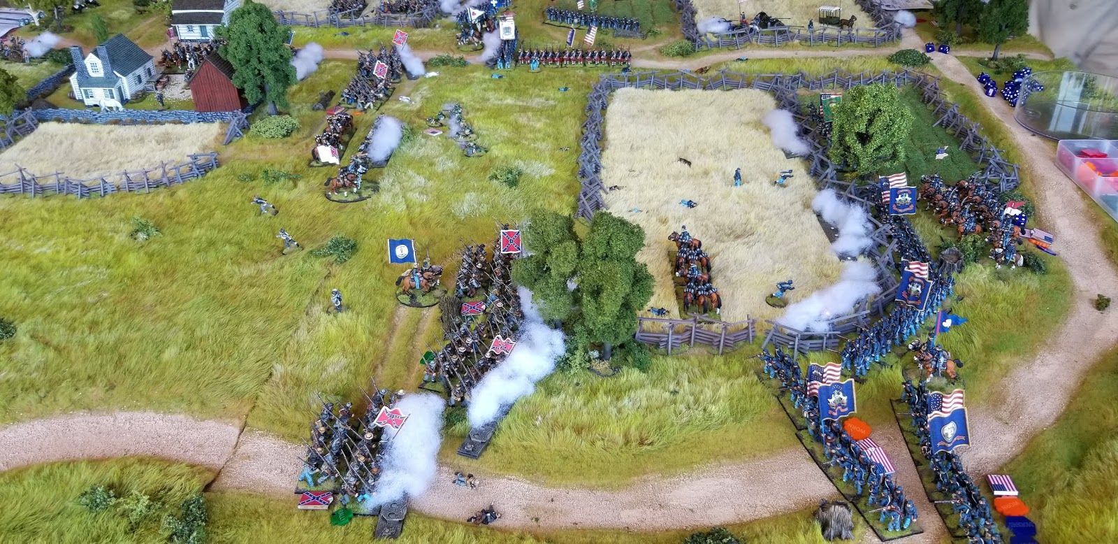 Jay's Wargaming Madness: ACW Battle Report - Meeting Engagement