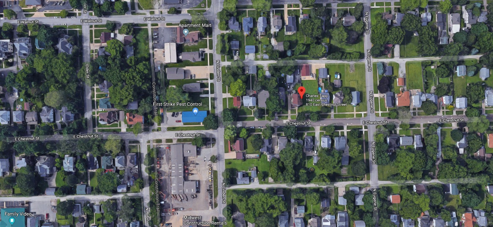 Tapp Family Research: Charles A. Tapp, son of Harry Bushrod Tapp 3 1940s