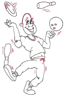 Cartoon Pictures: How to Draw a Cartoon Juggler
