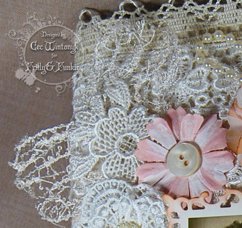CW Card Creations: Lace Journal Cover
