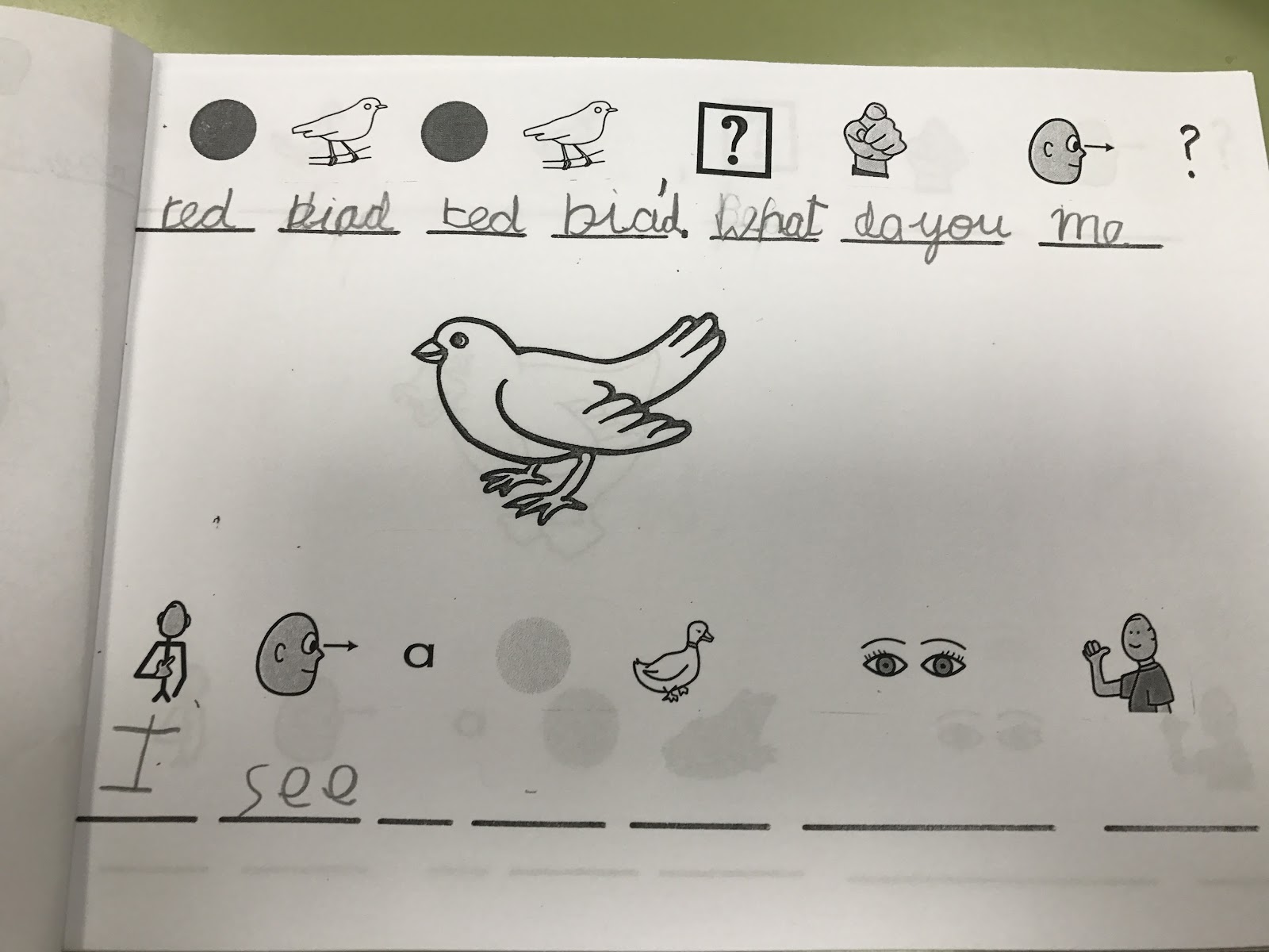 Writing a Story using PICTOGRAPHICS