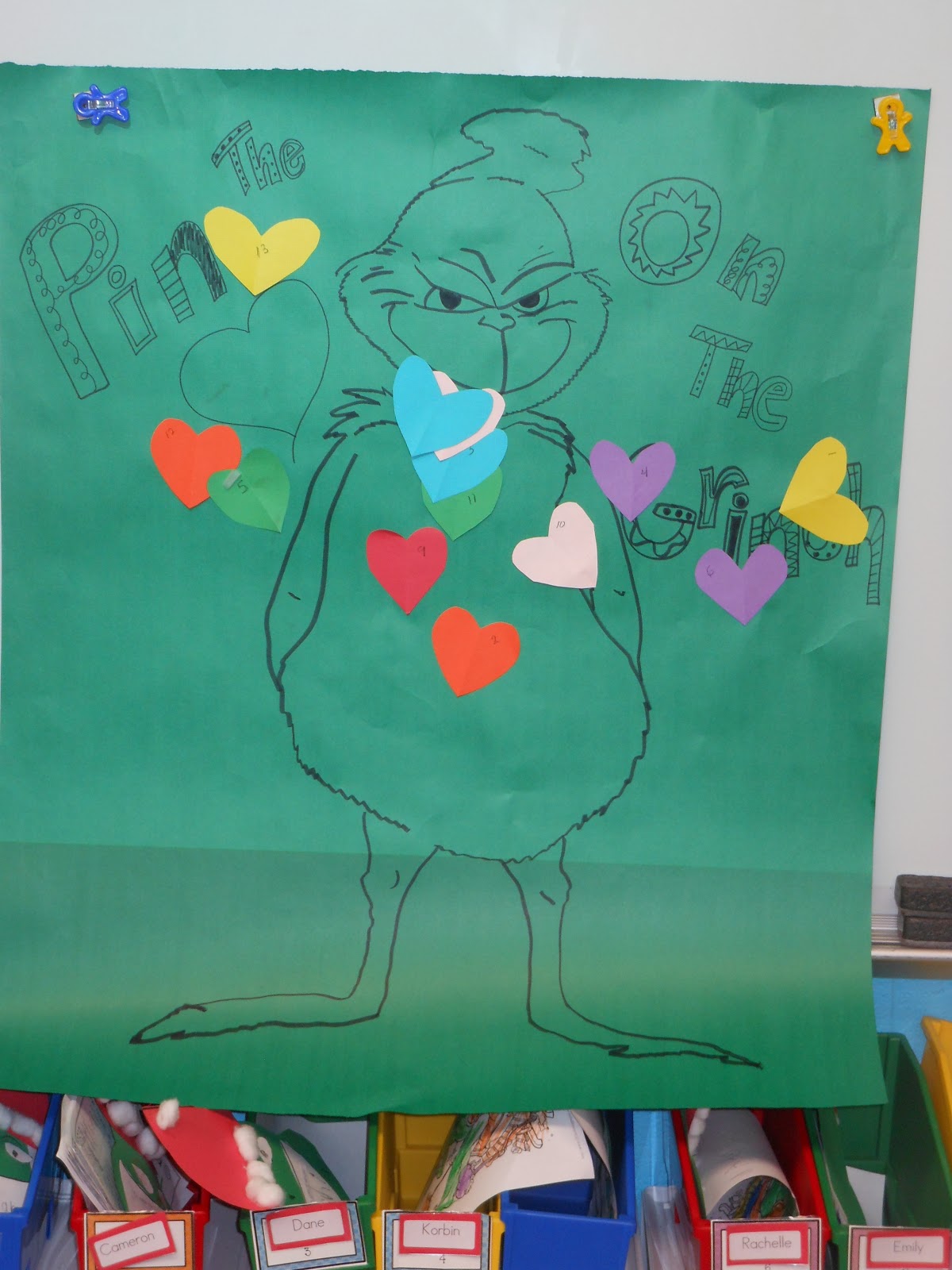 Mrs. Straight's Kindergarten Korner: Grinch Day