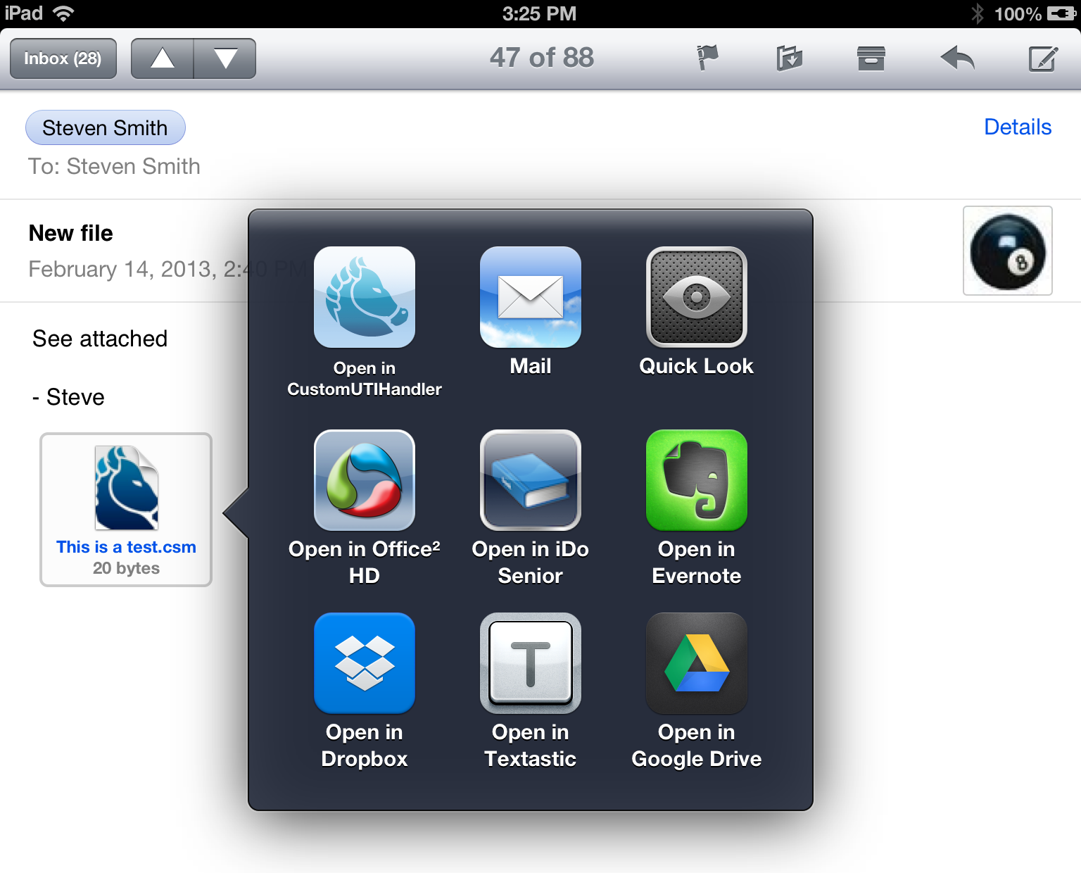 Using Custom File Types to import data into your iOS Apps | The Other ...