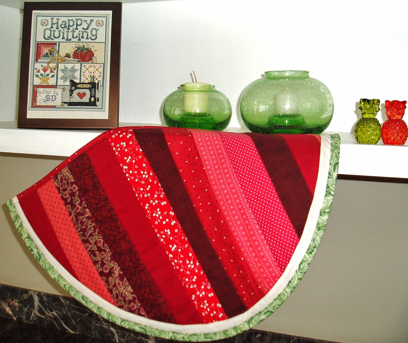 Sunshine in the Attic: Watermelon Table Topper for Summer (with a ...