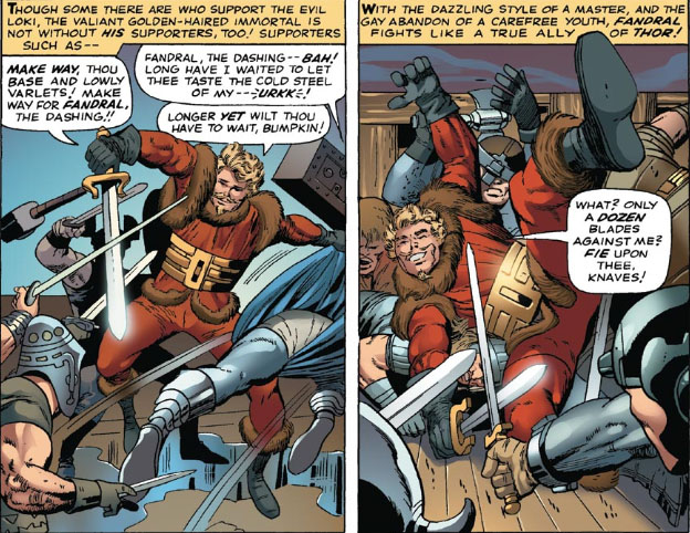Fandral The Dashing Comics