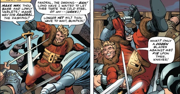 Fandral Thor Comic