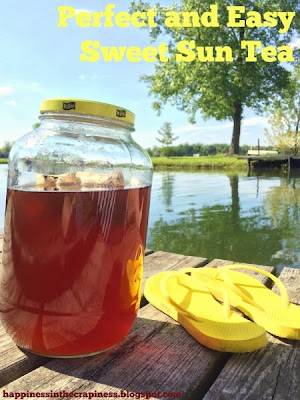 Bumps Along the Way: Mixed Drink Monday: Perfect & Easy Sweet Sun Tea