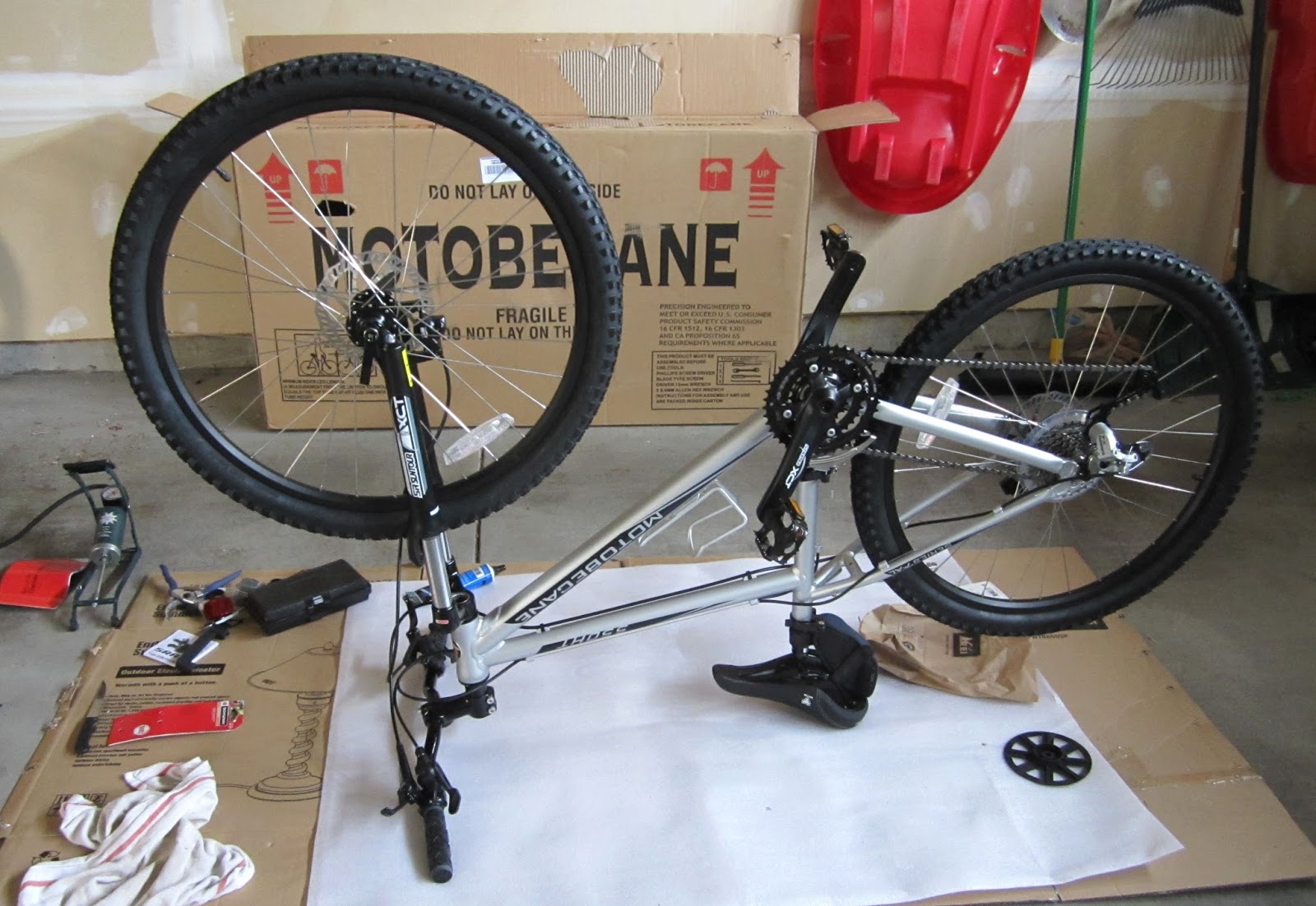 zonkmimi: Building Motobecane MTB 550HT
