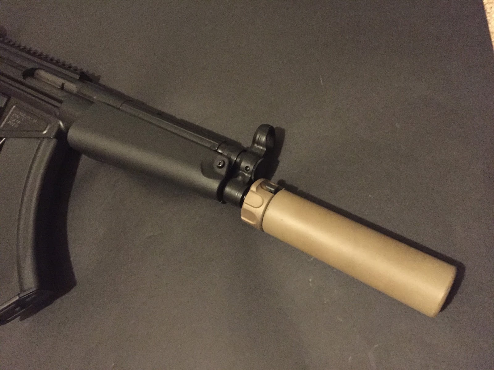 Minivan Door Gunner: PTR 32P PDW 8.5" 7.62x39 Pistol