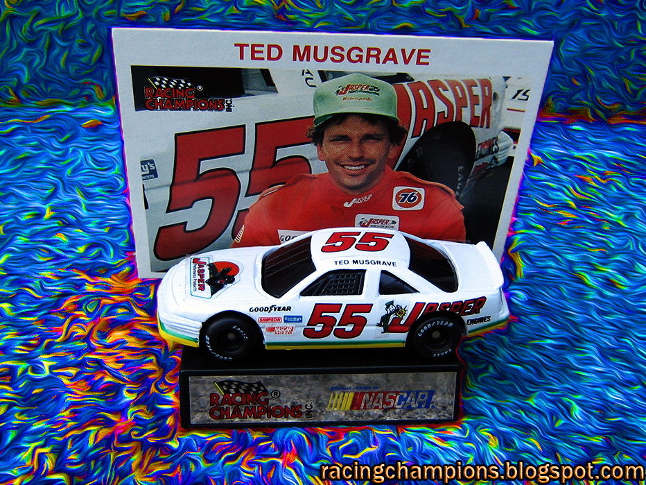 NASCAR Racing Champions Blog: Ted Musgrave #55 Jasper Engines Pontiac