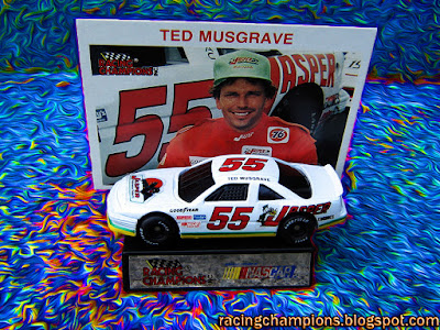 NASCAR Racing Champions Blog: Ted Musgrave #55 Jasper Engines Pontiac