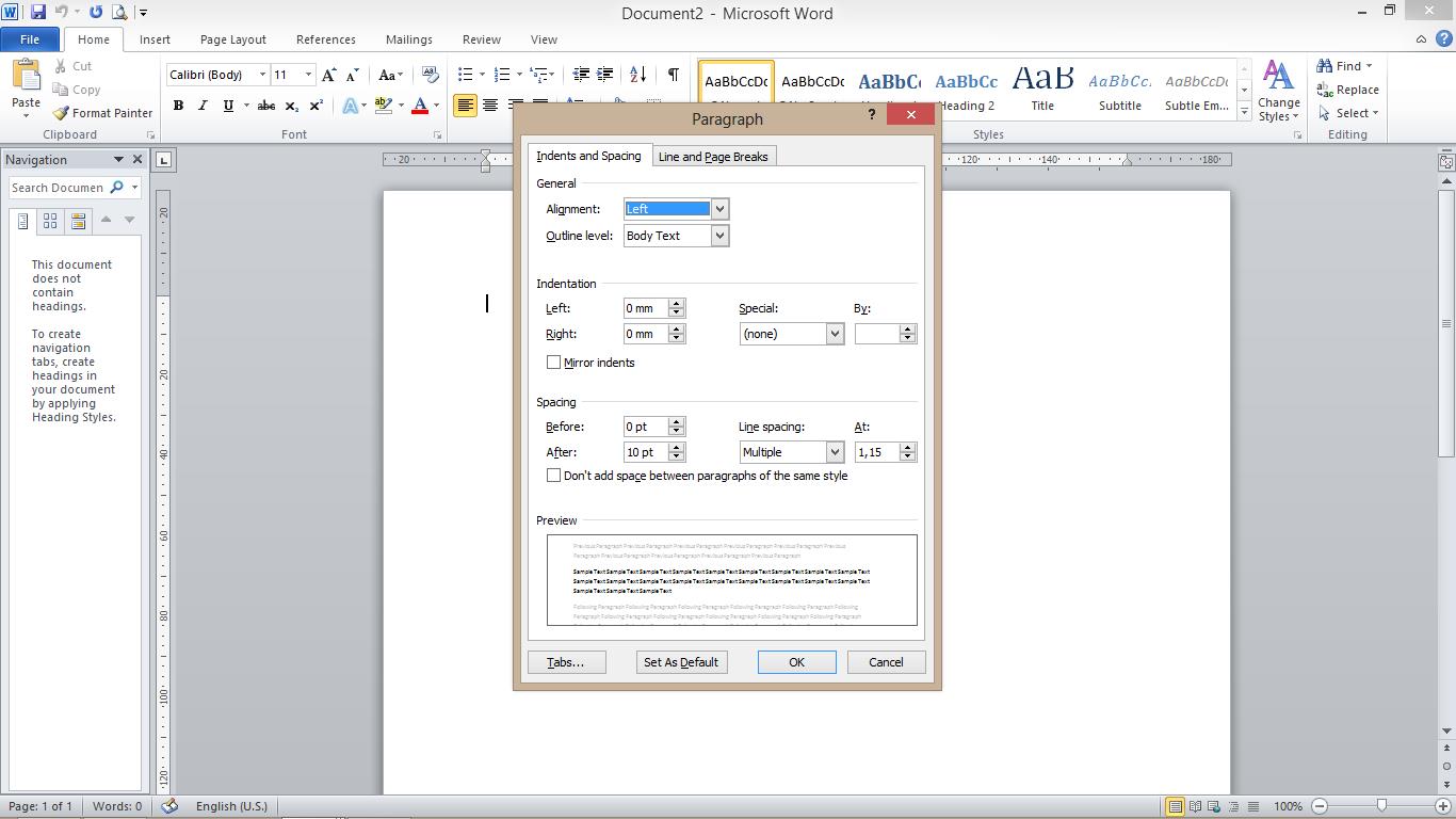MANAJEMEN 2014 UNNES: How to use "tab" on Ms. Word ? (cara membuat ...