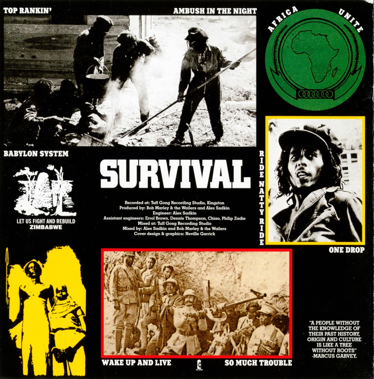 Art By Nyland's Syracuse Art Freak: Bob Marley & the Wailers: Survival ...
